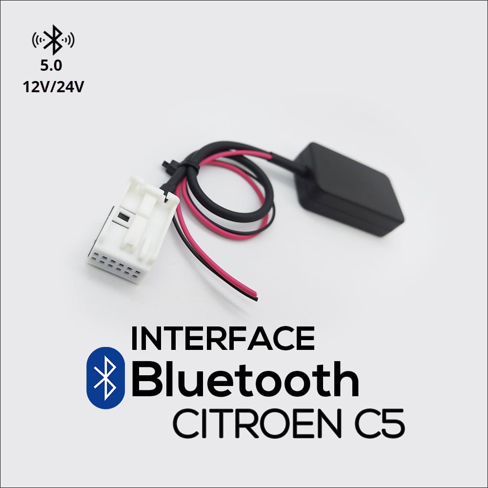 Interface Bluetooth Citroen C5 Radio Rd4 - NALOJA - Peças de Reposição AUTO