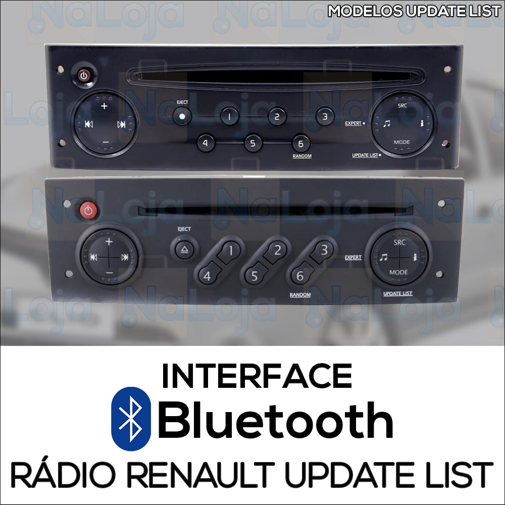 Interface Bluetooth Renault Megane Clio e Outros - NALOJA - Peças de ...