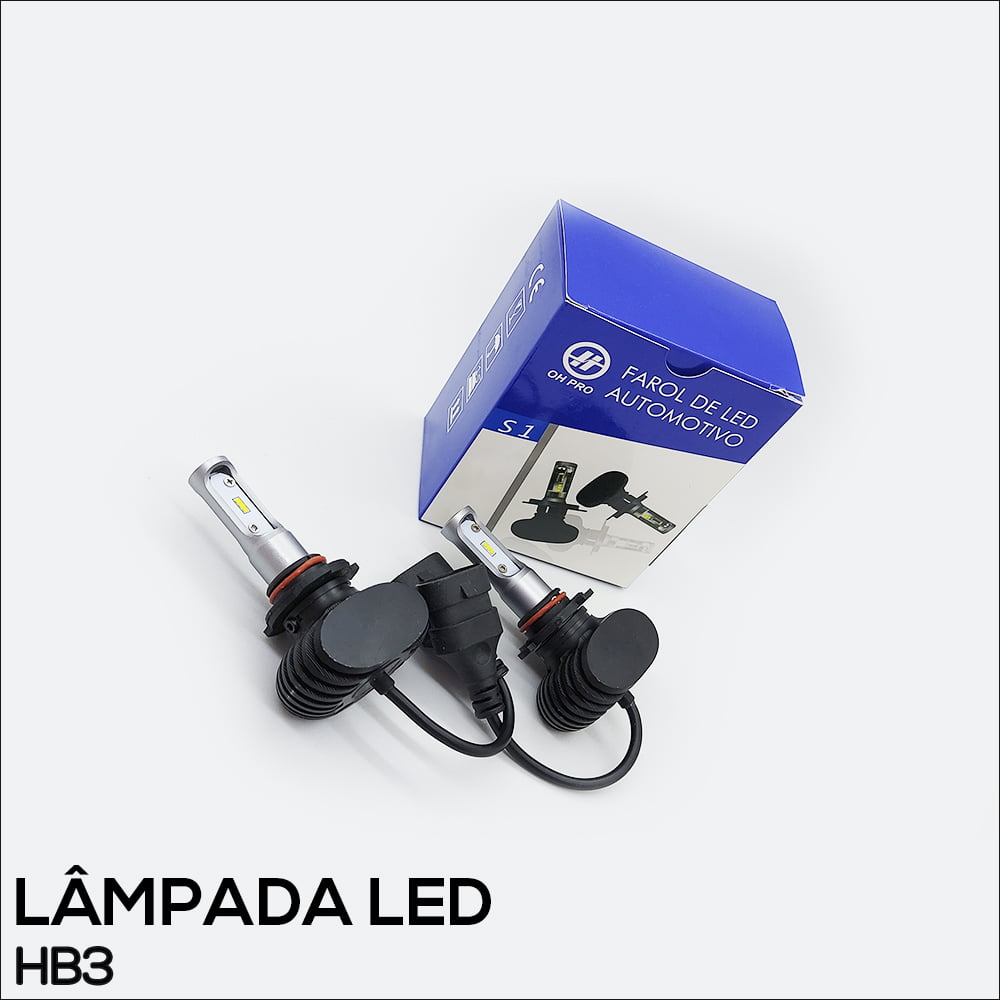 Lâmpada LED HB3 6500k 55w