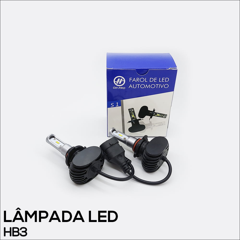 Lâmpada LED HB3 6500k 55w